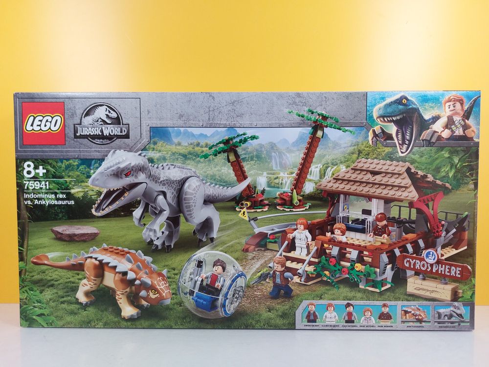 LEGO Jurassic World 75941 Indominus Rex vs. Ankylosaurus NEU | Kaufen ...