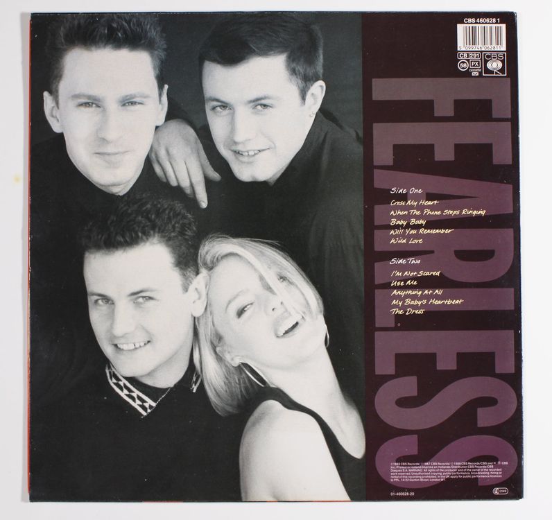 Vinyl LP EIGHT WONDER aka PATSY KENSIT - FEARLESS 1988 | Kaufen auf Ricardo