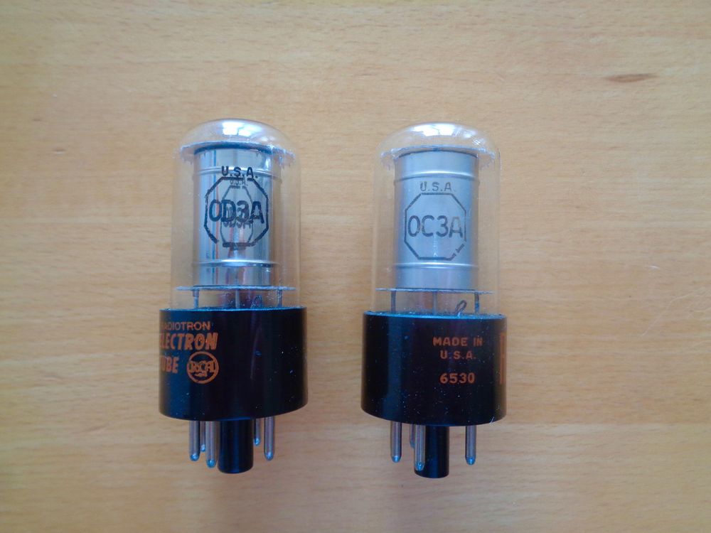 Spannungsregler Röhren OC3A und OD3A von RCA | Kaufen auf Ricardo