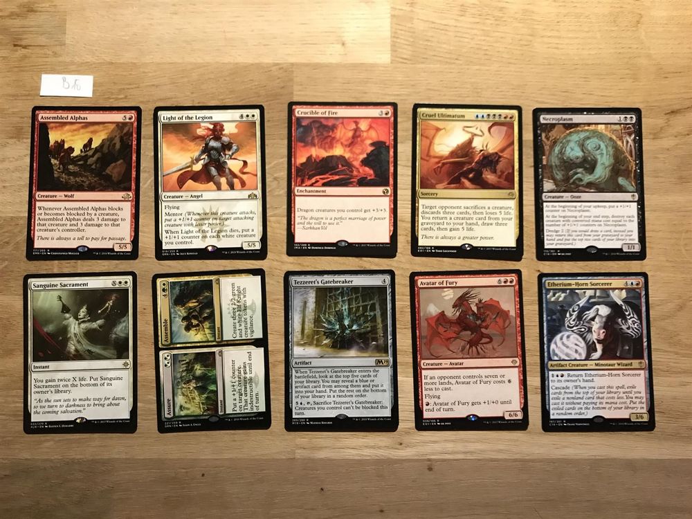 10x verschieden Rare MtG Karten (B18) | Kaufen auf Ricardo