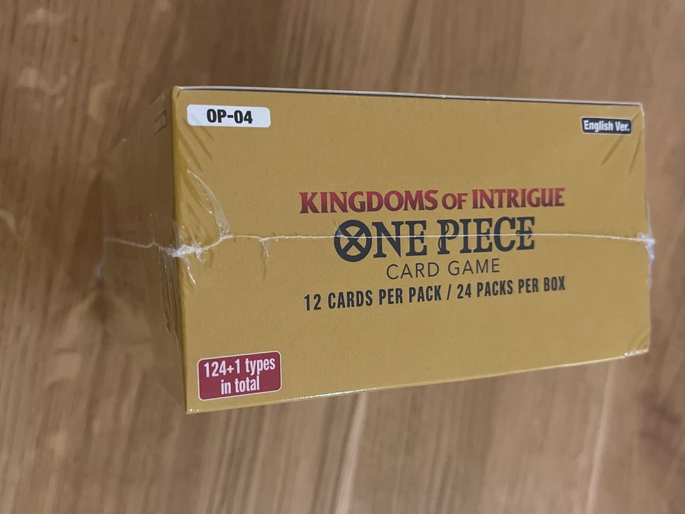 One Piece OP04 Booster Box EN Sealed (Neu und originalverpackt) in ...
