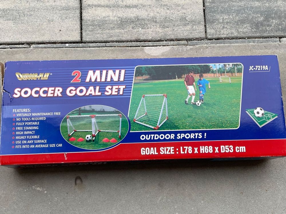 Mini Goal Set (Gebraucht) in Baar für CHF 1 – mit Lieferung auf Ricardo ...