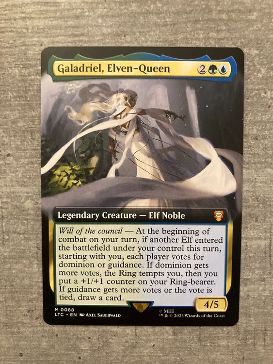 Ex. Art Galadriel, Elven-Queen Commander The Lord of the Rin (Neu ...