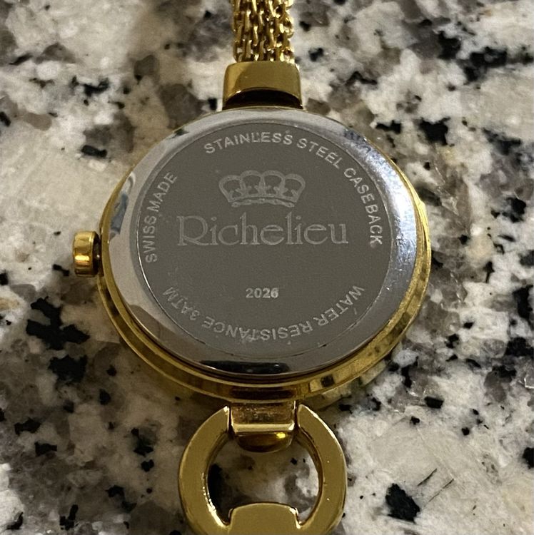 Richelieu Swiss Made Elegance Damenuhr Quartz (Neu (gemäss Beschreibung ...