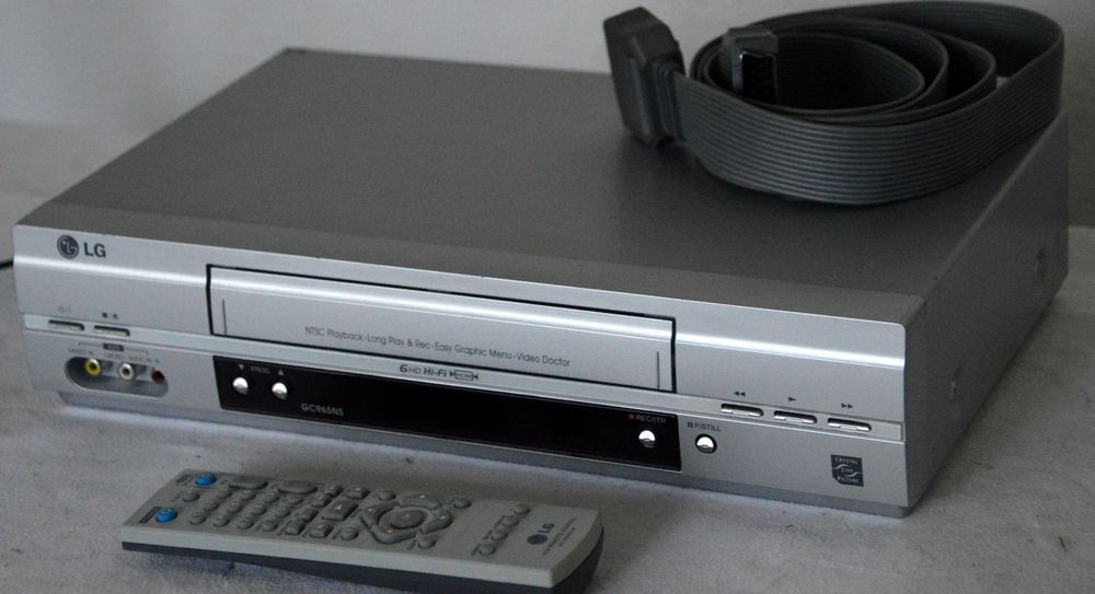Videorecorder / magnétoscope VHS LG GC965NS (Gebraucht) in Collonges ...