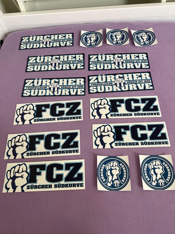 FCZ Sticker (Gebraucht) in Uster für CHF 32 – mit Lieferung auf Ricardo ...