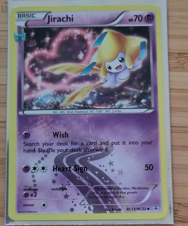 Jirachi Pokémon Generations Radiant Collection RC13/RC3 | Kaufen auf ...