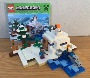 Lego Minecraft The Polar igloo, 21142, complet (Gebraucht) in Saillon ...
