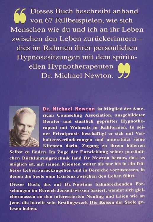 Die Abenteuer der Seelen - von Dr. Michael Newton (Gebraucht) in ...