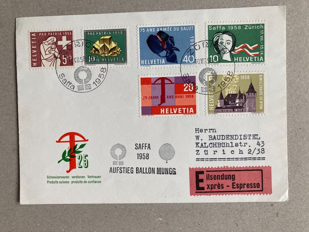 Briefmarken Schweiz (Gebraucht) in Bern für CHF 0.8 – mit Lieferung auf Ricardo kaufen