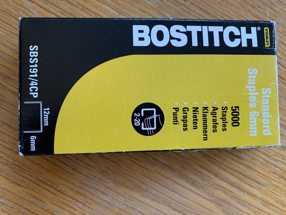 Stanley Bostitch Langarmhefter Hefter (Gebraucht) in Ibach für CHF 16 ...