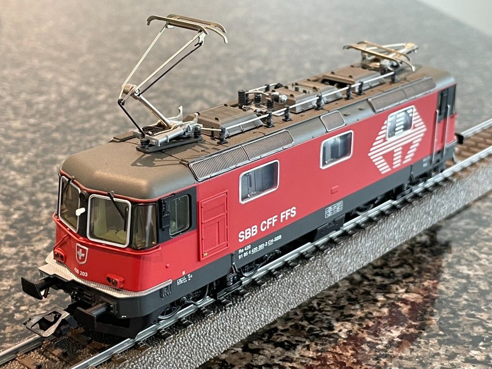 MÄRKLIN 29487 EL-Lokomotive SBB H0 Re 420 "LION" mit Sound (Gebraucht ...