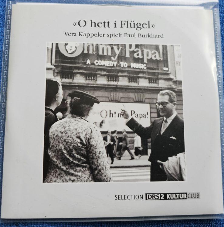 Vera Kappeler spielt Paul Burkhard-o hett i Flügel/SRF archi | Kaufen ...