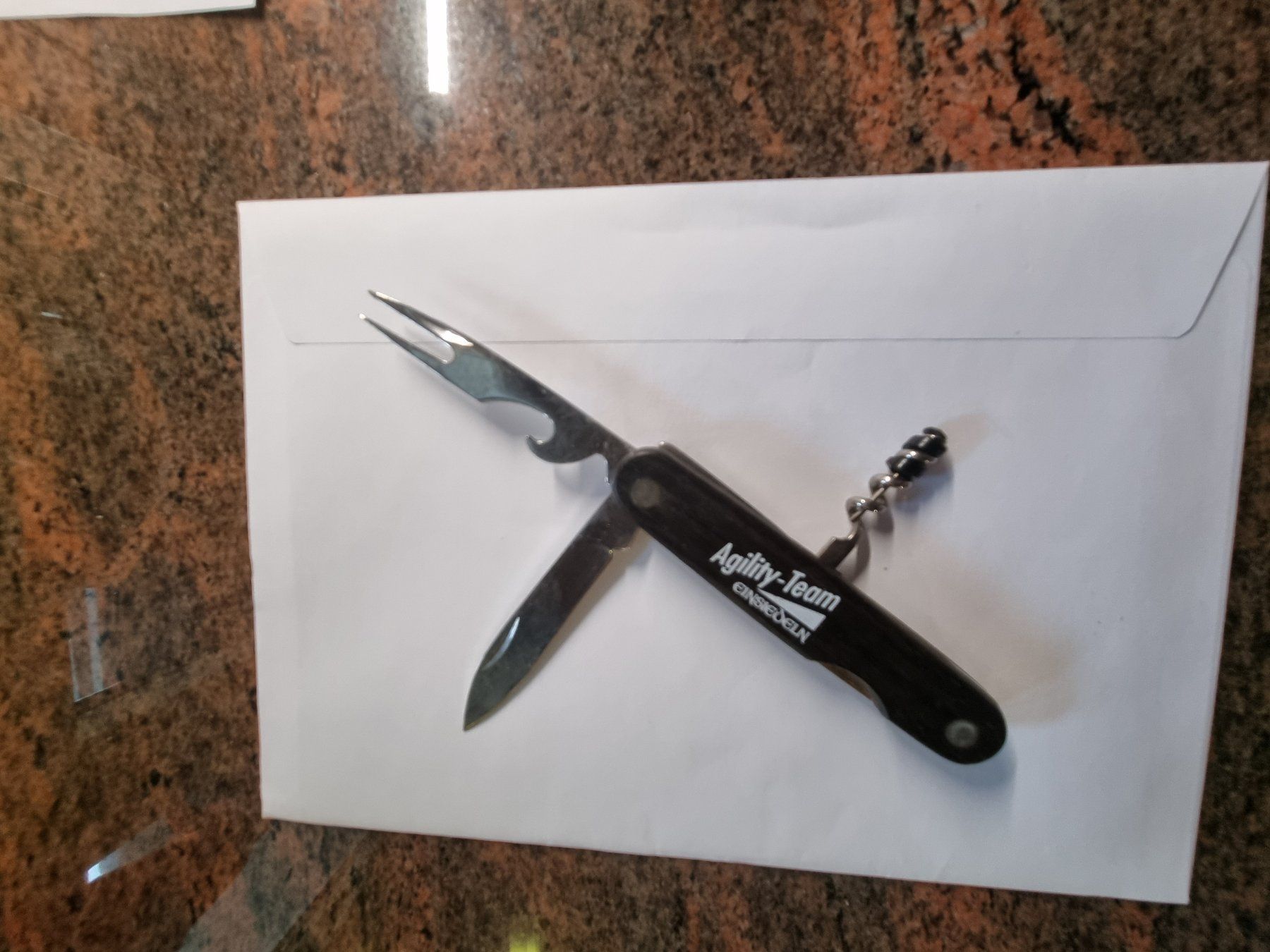 Agility-Team Sackmesser Rostfrei Top Zustand! (Neu (gemäss Beschreibung ...