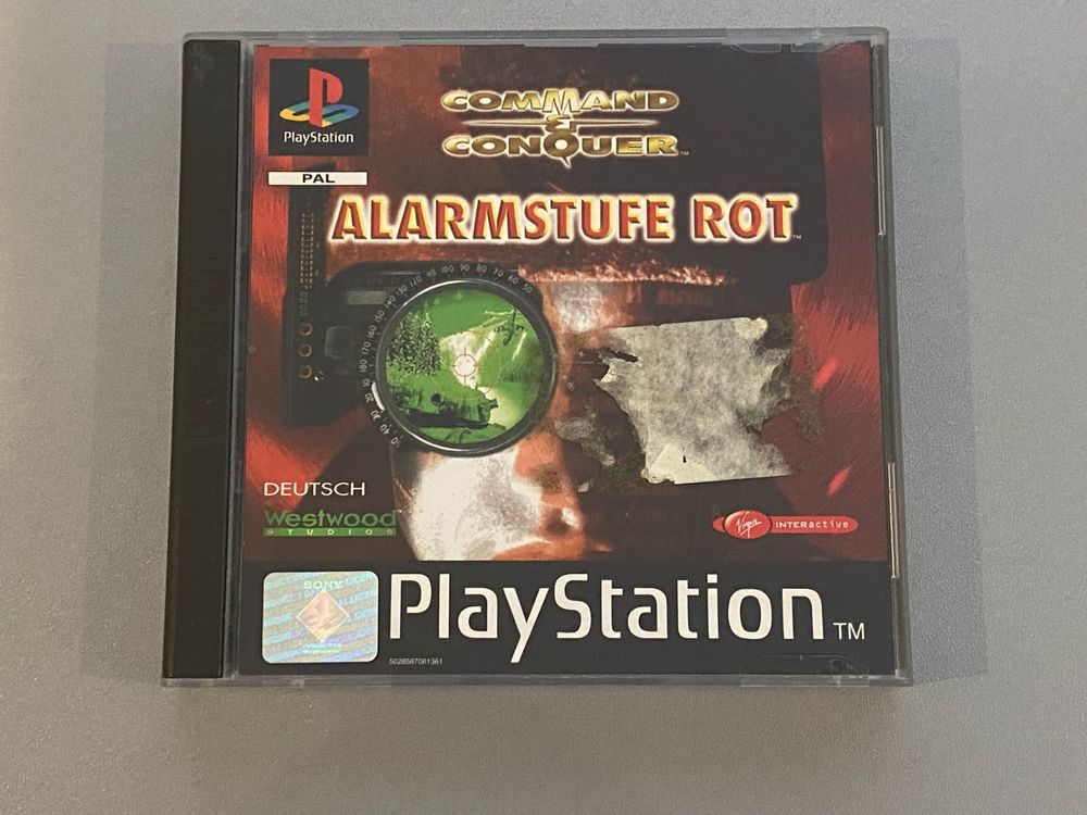 Command & Conquer - Alarmstufe Rot PS1 Playstation 1 (Gebraucht) in ...
