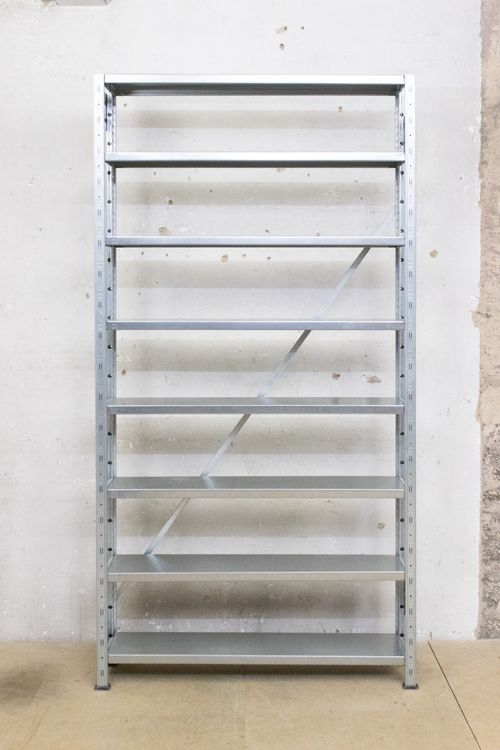 ERREX Metallregal mit 8 Tablaren / 200 x 104 cm (Gebraucht) in Zürich ...