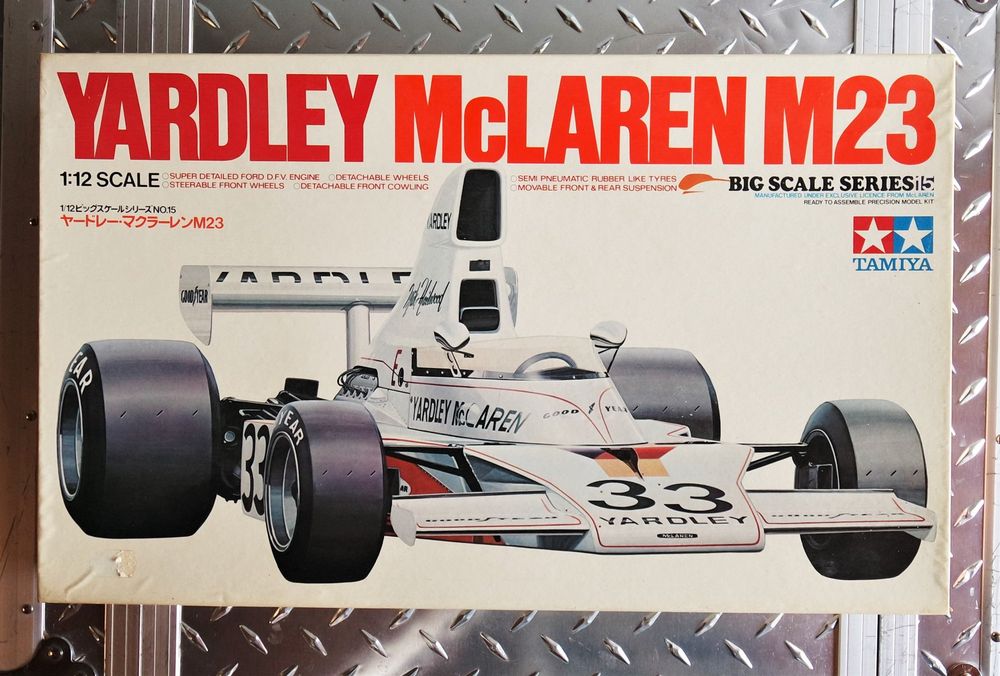 F-1 McLaren M23 Yardley 1974 - Tamiya Bausatz 1:12 | Kaufen auf Ricardo