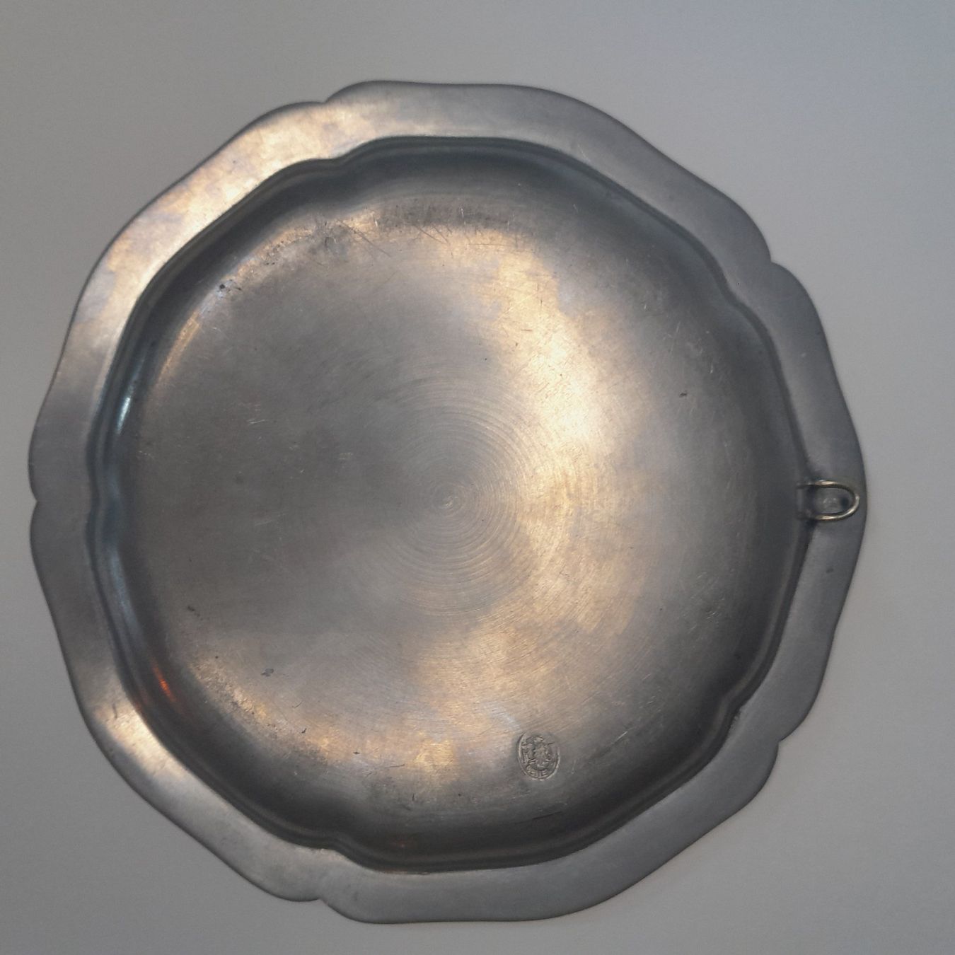 Zinnteller Schweiz St. Imier 1940 – antik, Pewter, Wandtelle (Gebraucht ...