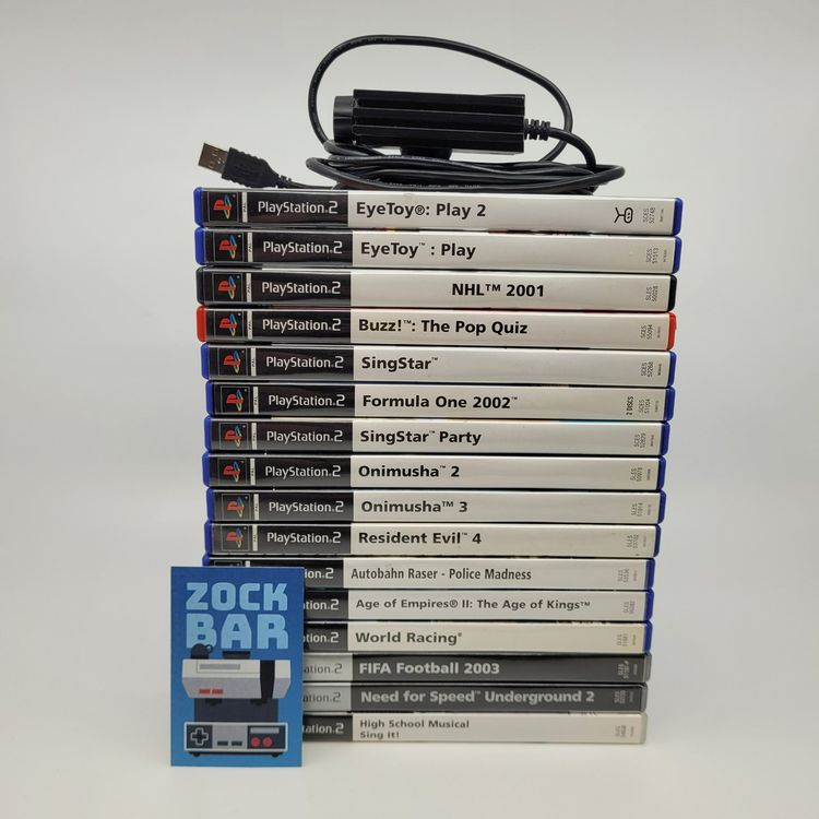 PS2 16 Games + EyeToy Cam Bundle ab 1CHF (Gebraucht) in Bern für CHF 21 – mit Lieferung auf ...