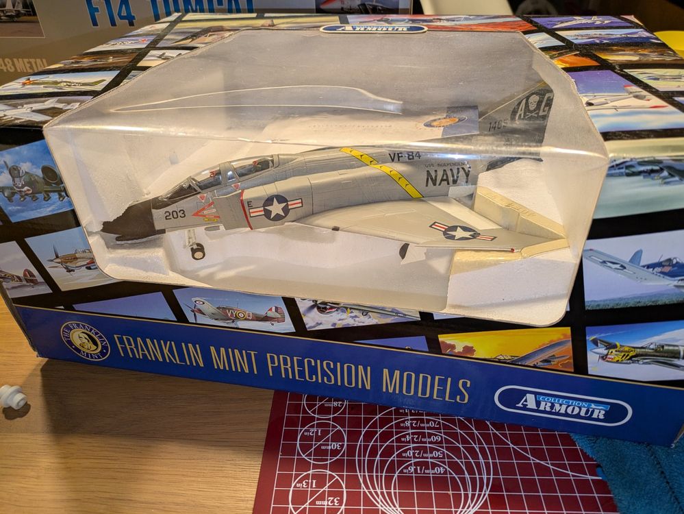 Franklin Mint 1/48 F-4 Phantom Jolly Roger (Gebraucht) in Au SG für CHF ...