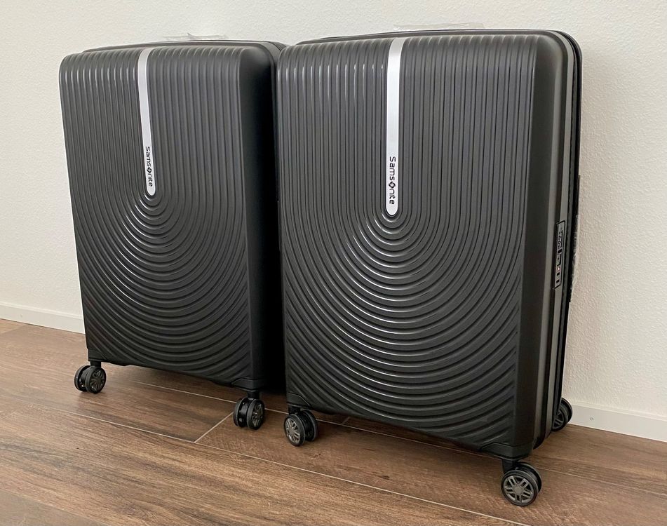 2x Samsonite HI-FI Trolley Koffer 81 Liter schwarz Neu (Neu und ...