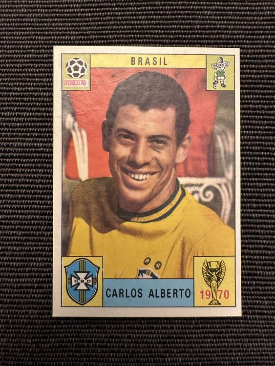 Panini Mexico 1970 - Brasil - Carlos Alberto #172 (Gebraucht) in Nyon ...