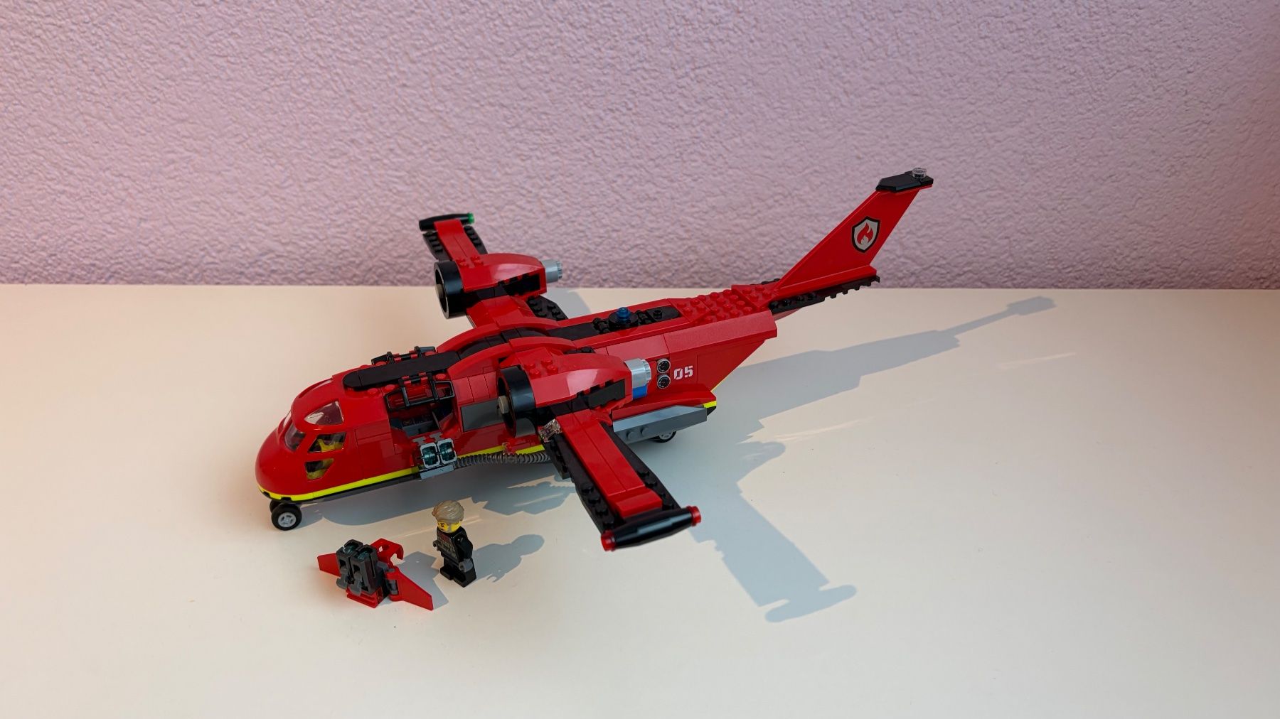 LEGO Löschflugzeug 60413, LEGO City ohne Baum (Gebraucht) in ...