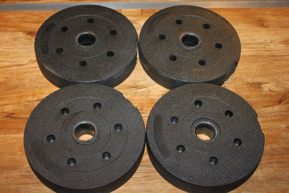 Gewichte 4x 2.5kg (Gebraucht) in Uttwil für CHF 16 – nur Abholung auf ...