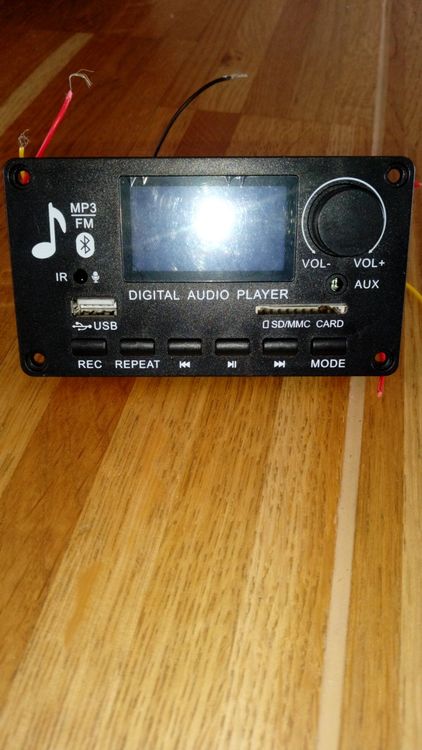 Digital Audio player mit Bluetooth, USB, SD/MMC Steckplatz (Gebraucht ...