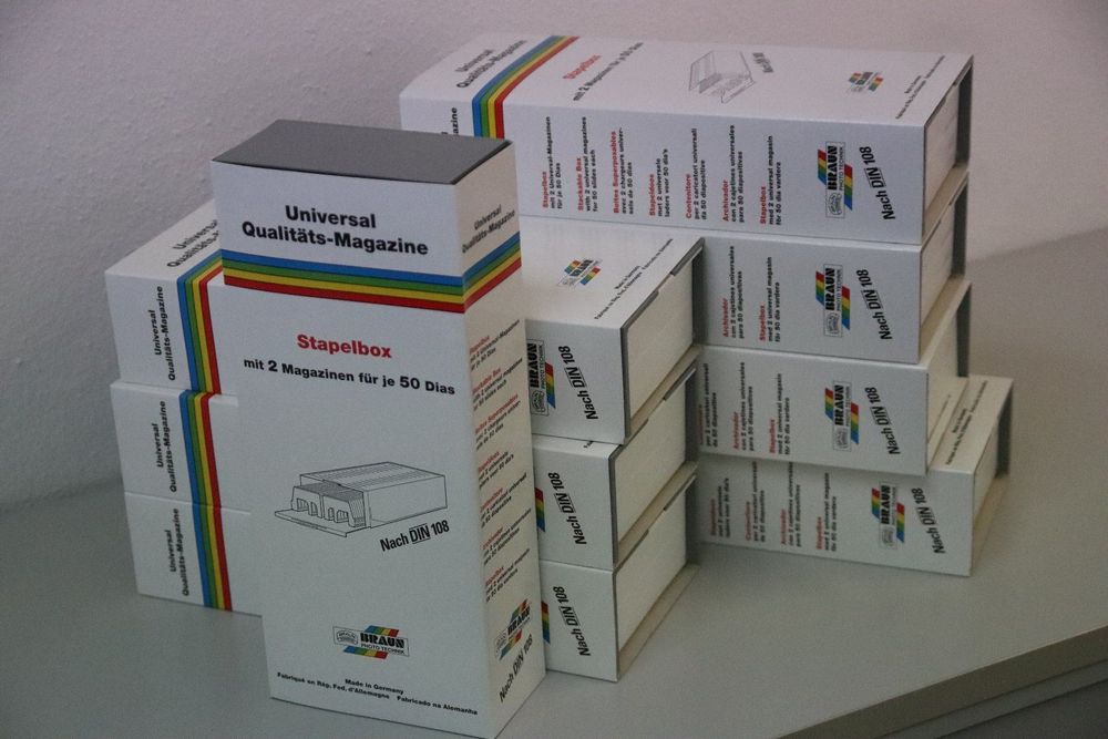 7 Stk. Dia Magazine NEU Stapelbox (Gebraucht) in Zofingen für CHF 25 ...