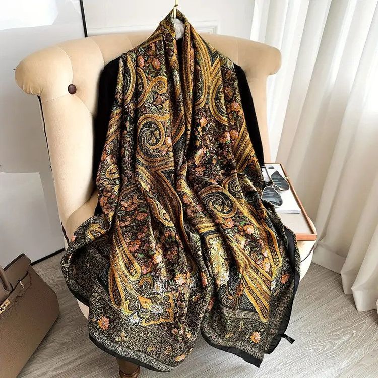 Modischer XXL Foulard Schal Edel Optik NEU | Kaufen auf Ricardo