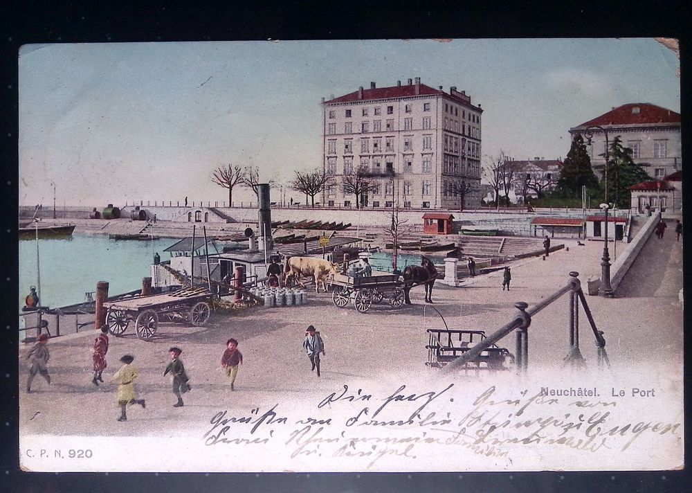 Neuchatel le Port Gel 1900 | Kaufen auf Ricardo