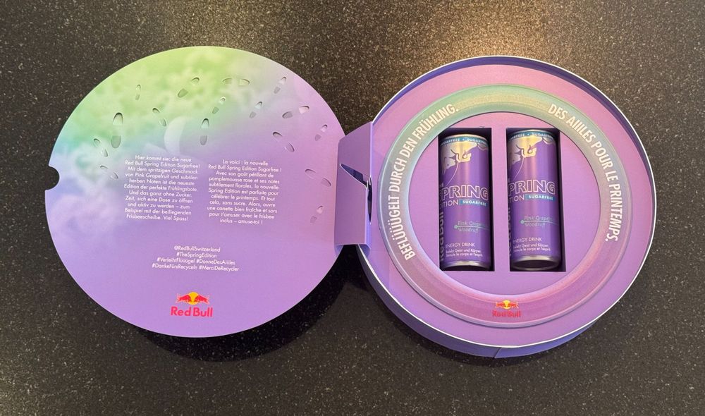 Red Bull LIMITED BOX 2025 - Spring Edition - Pink Grapefruit (Neu und ...