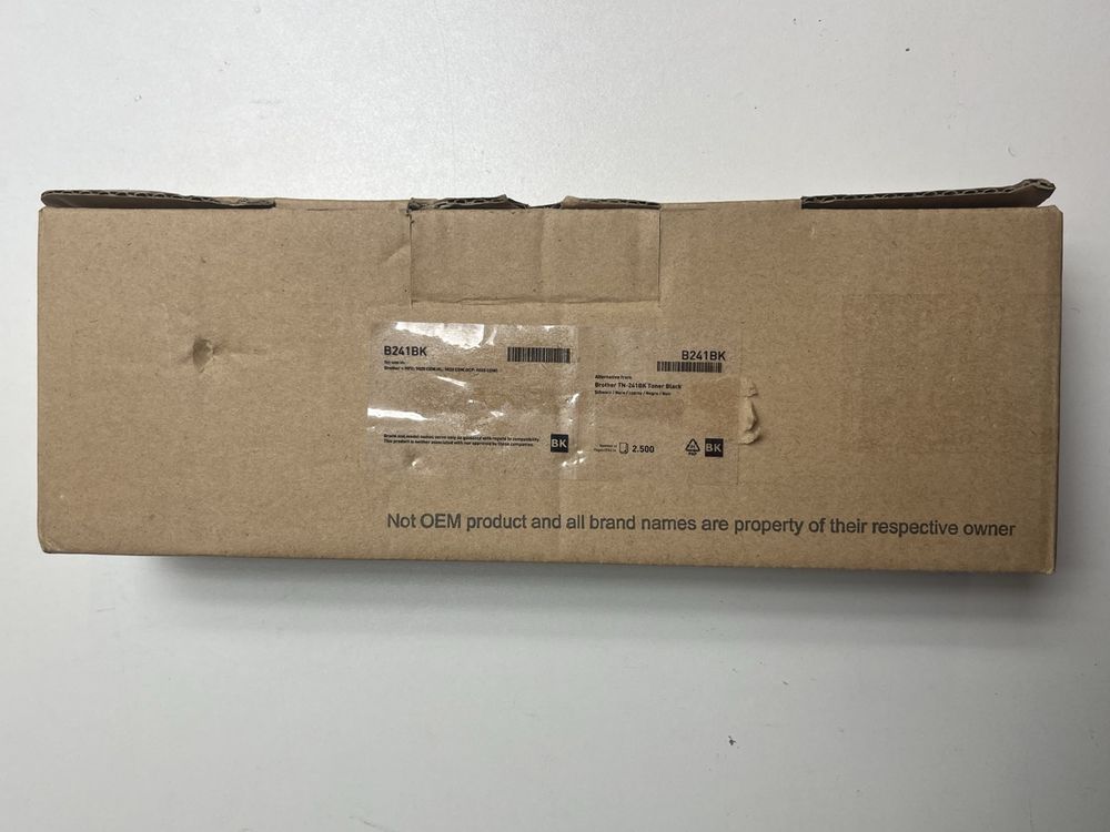 Brother TN-241BK Toner Schwarz, Originalverpackt 50 (ob3) (Gebraucht ...