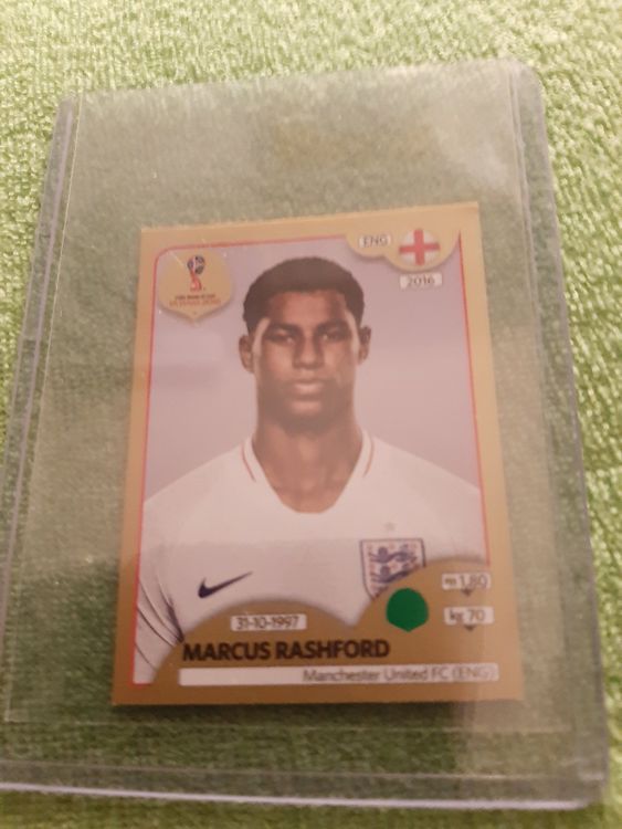 Panini 2018 Rashford Swiss Gold Edition | Kaufen auf Ricardo