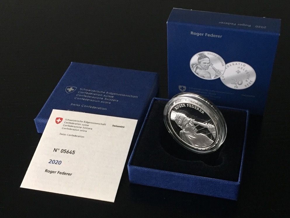20 Franken Roger Federer PP | Kaufen auf Ricardo