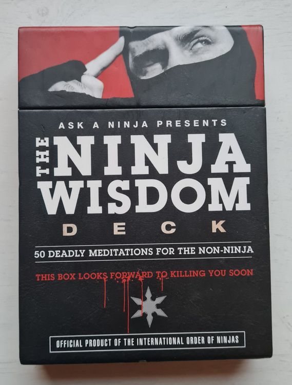 The NINJA WISDOM Deck - Meditation Karten (Gebraucht) in Niederweningen ...