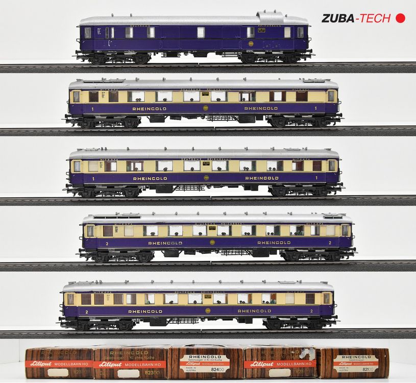 Liliput 5x Rheingold Personenwagen der DRG H0 GS mit OVP | Kaufen auf Ricardo