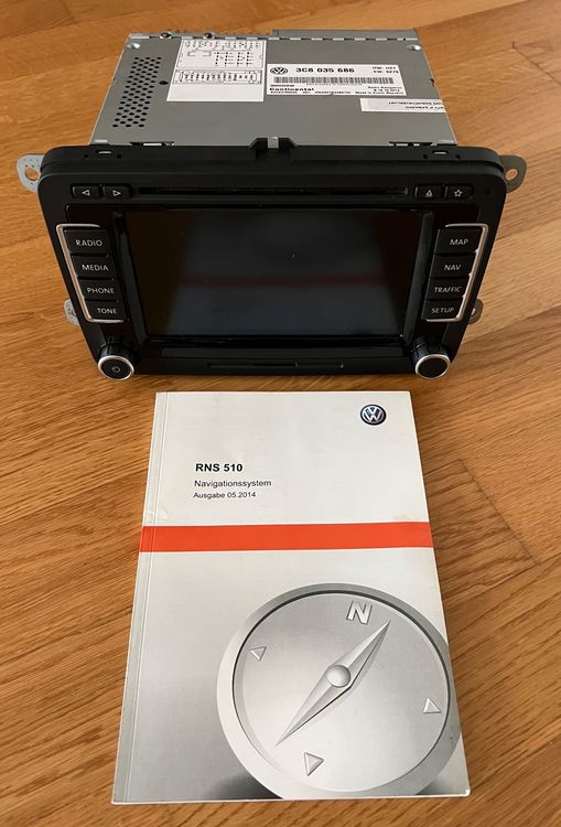 Original Radio / Navi RNS 510 aus VW Tiguan (Gebraucht) in Inwil für CHF 452 – mit Lieferung auf ...