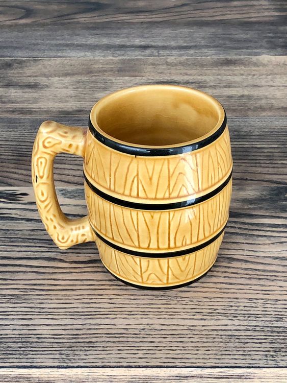 Vintage Tasse Bier Bierfass Bierkrug made in West Germany (Gebraucht ...