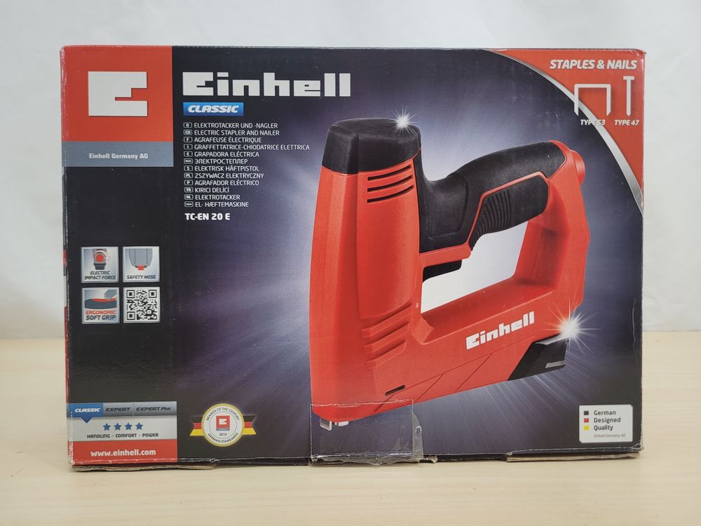 EINHELL Classic TC-EN 20 E Agrafeuse électrique (Neuf (Voir description ...