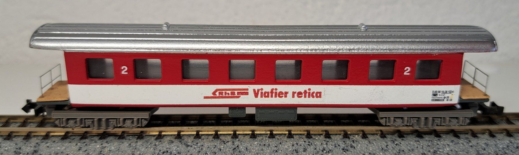 RhB Personenwagen mit Plattform Spur N Lima ohne OVP (Gebraucht) in ...