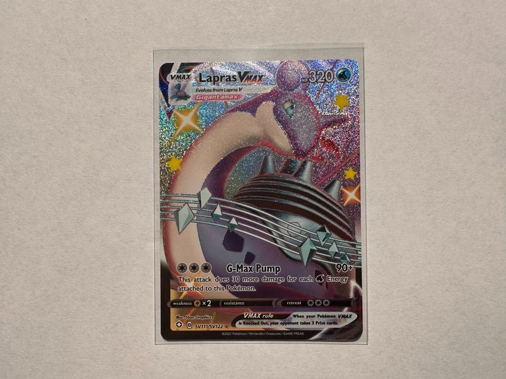 Lapras Vmax Shiny Shining Fates EN | Kaufen auf Ricardo