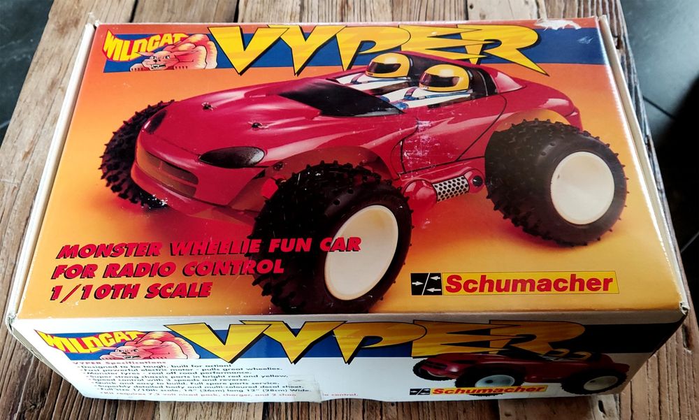 Vintage RC Auto, Bauatz, Schumacher Wildcat Viper, NEU | Kaufen auf Ricardo