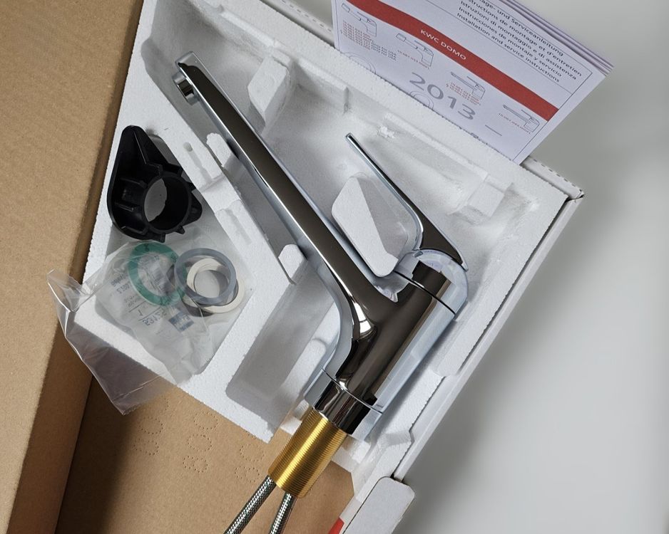 💧KWC Domo Küchenmischer, Spühltischmischer, NEU!!!💧 (Neu und originalverpackt) in Haslen GL für ...