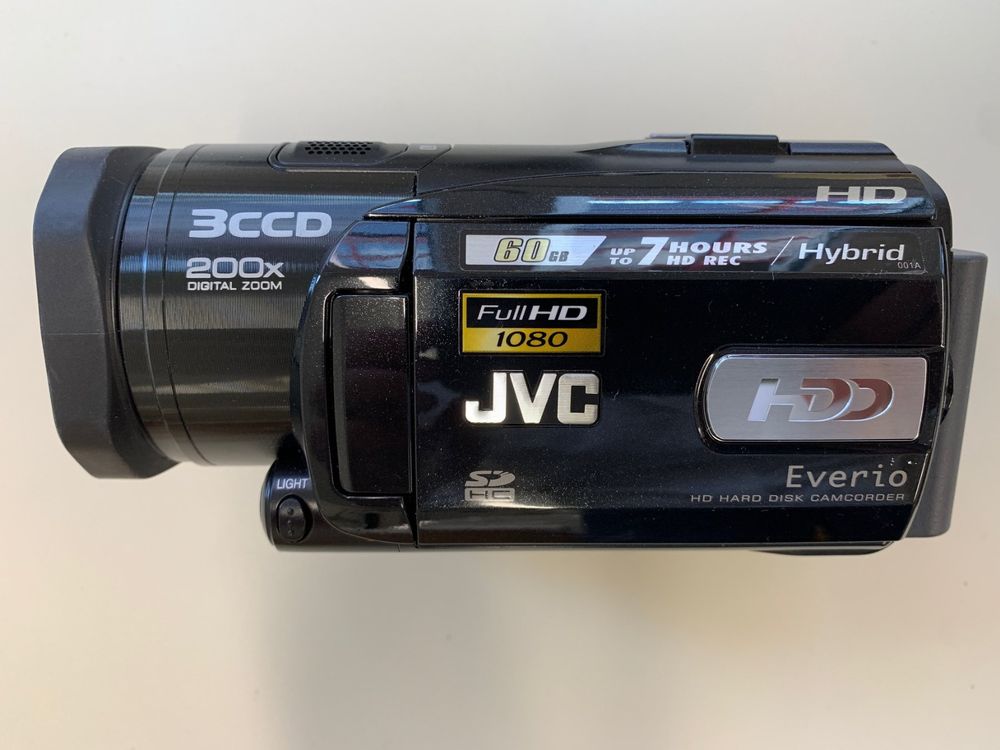 JVC Everio GZ-HD3 FullHD 200x Digi Zooom 60GB HD Hybrid (Gebraucht) in Aesch BL für CHF 126 ...