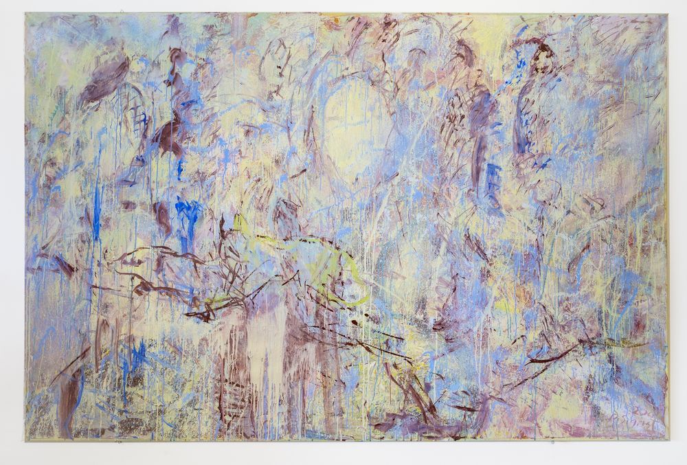 Peter Sigrist (1937-2005), Gemälde 277 x 184cm, 2001 (Neu (gemäss Beschreibung)) in Zumikon für ...