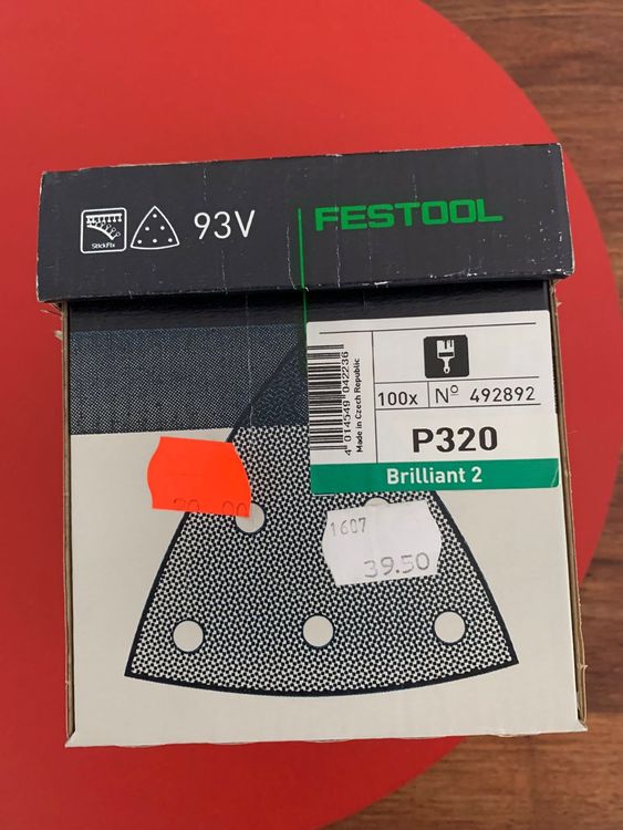 Festool 95x88 492892 P320 (Neu (gemäss Beschreibung)) in Hochfelden für ...