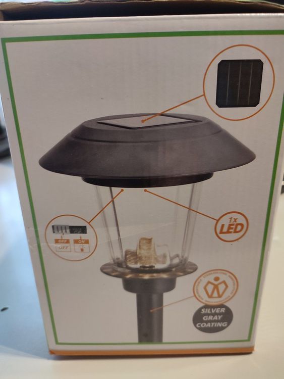 ProGarden Solarlampe LED | Kaufen auf Ricardo