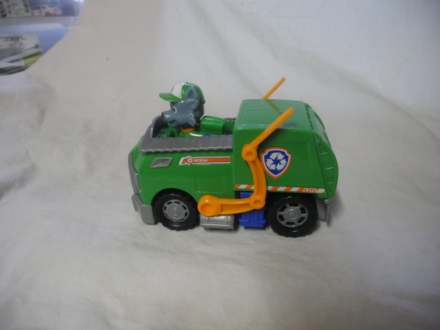 PAW PATROL CONTROL MULDENKIPPER MIT ROCKY GUT ERHALTEN (Gebraucht) in ...